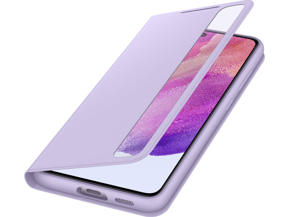 Capa Samsung Galaxy S21 Fe Smart Clearview Roxo Worten Pt