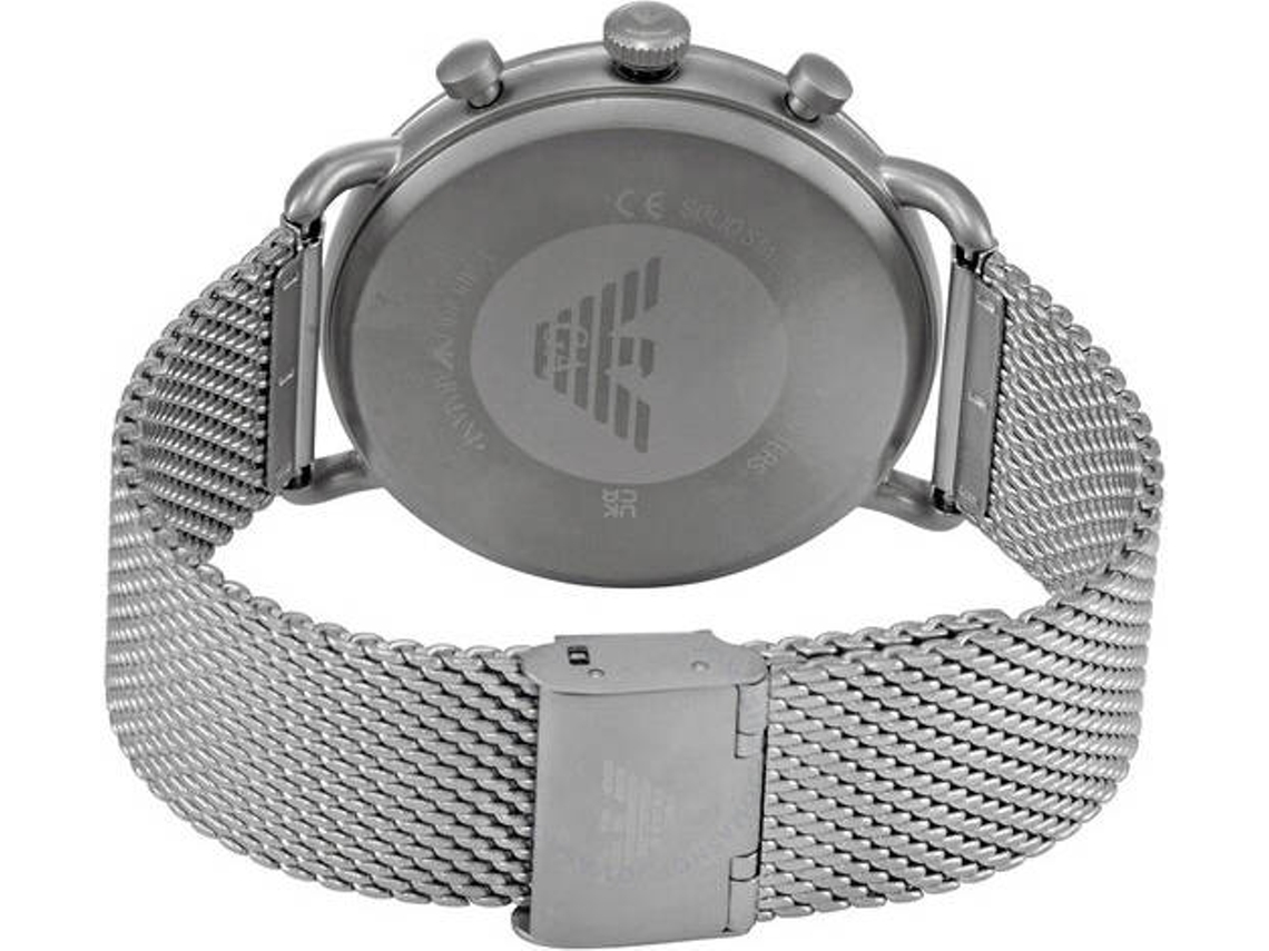 Relógio EMPORIO ARMANI Homem (Aço Inoxidável - Prateado) | Worten.pt