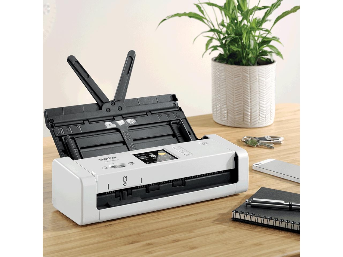 Brother Ads-1700W Scanner Scanner Adf 600 X 600 Dpi A4 Preto Branco ...