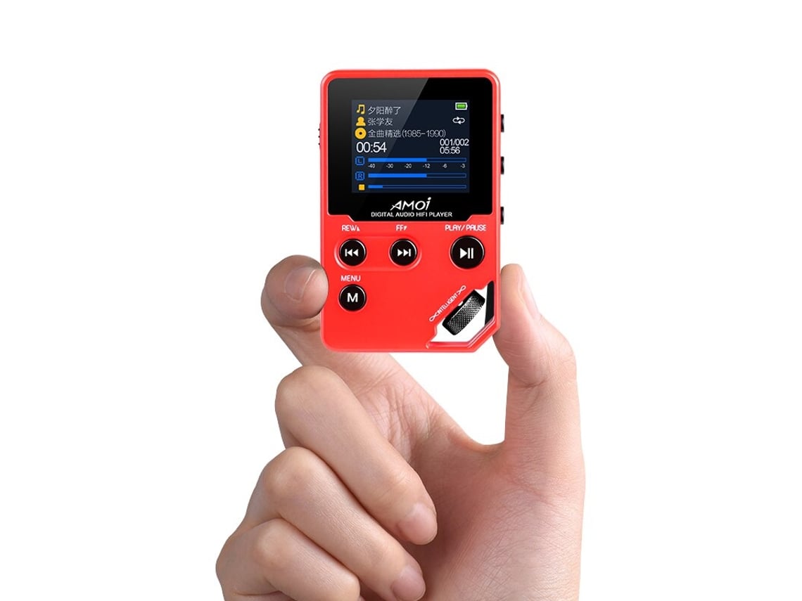 Leitor Mp3 Amoi C10 Hifi SLOWMOOSE( Cinza / 32 Gb) | Worten.pt