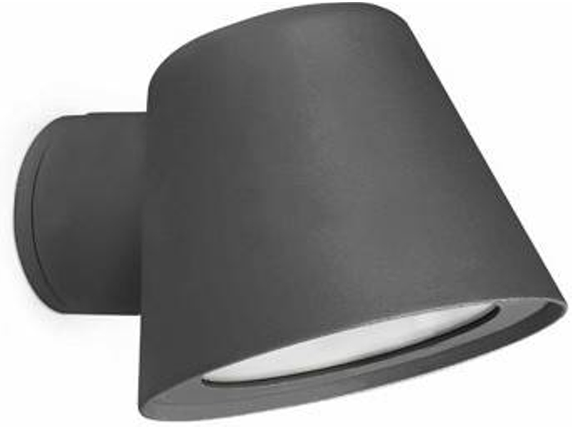 Aplique FARO BARCELONA Gina (Cinzento - GU10 - 35 W - Alumínio) | Worten.pt