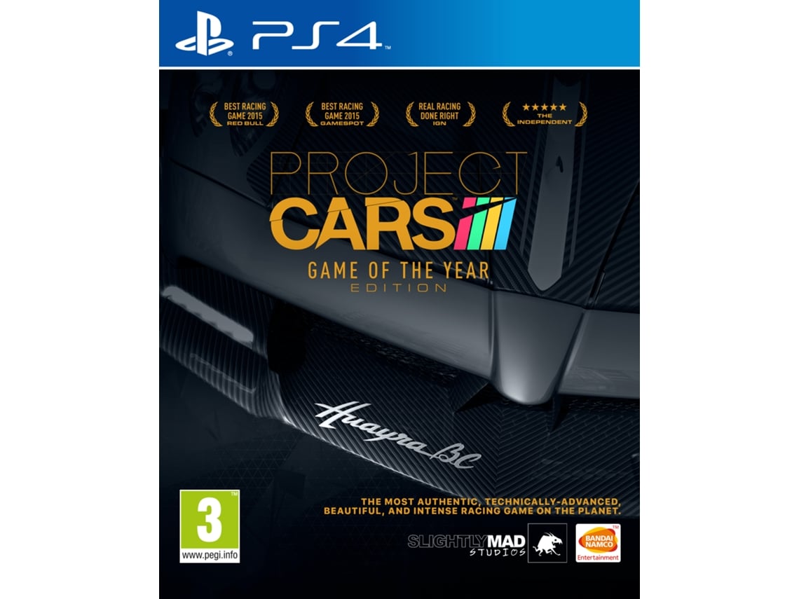 Jogo PS4 Project CARS - Game of the Year ED | Worten.pt