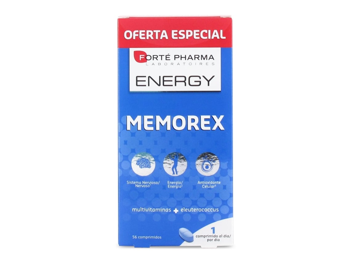 Suplemento Alimentar FORTE PHARMA Forte Pharma Energy Memorex 60 ...