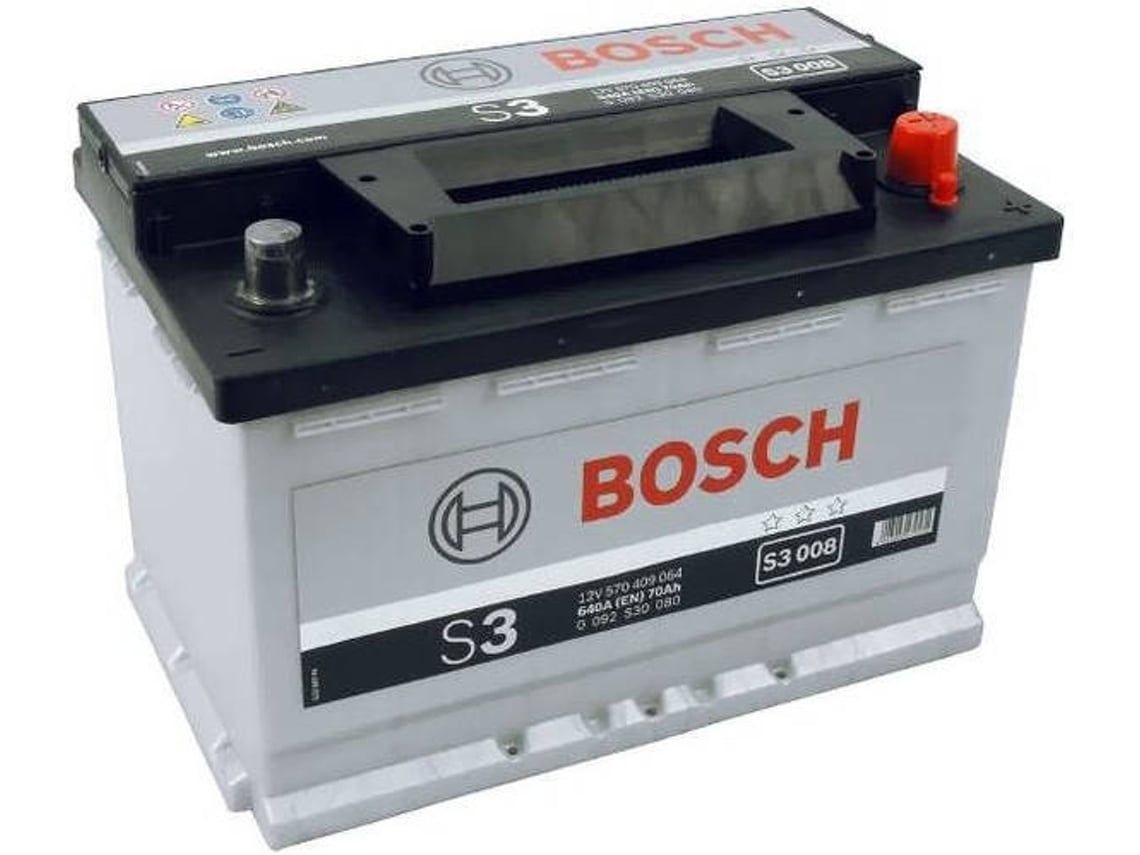 Bateria de veículos BOSCH S3 008 | Worten.pt