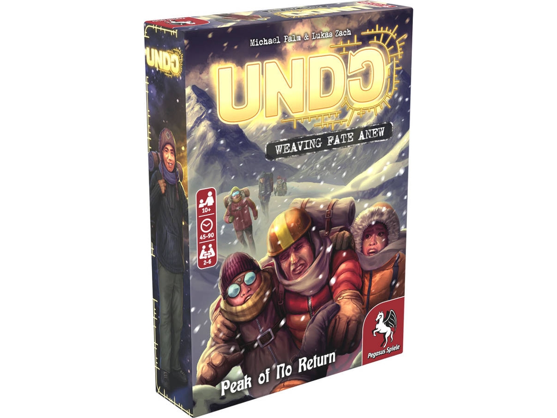 Jogo de Tabuleiro PEGASUS SPIELE UNDO - Peak of no return (Idade Mínima ...