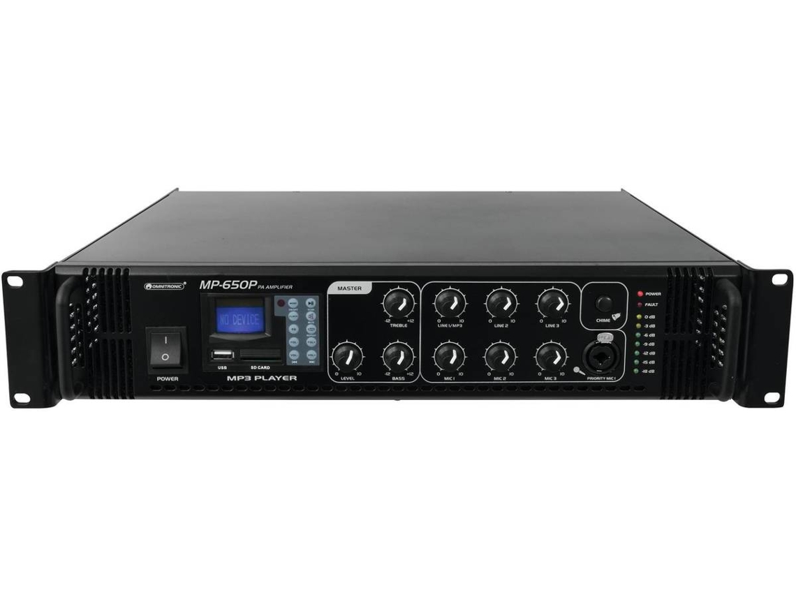 Amplificador de Mistura OMNITRONIC MP-650P | Worten.pt