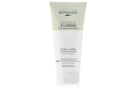 Máscara de Rosto BYPHASSE Arcilla Anti-imperfecciones 150ml | Worten.pt