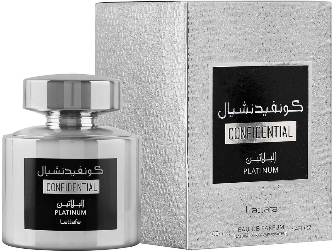 Perfume LATTAFA Confidential Platinum Eau de Parfum (100 ml) | Worten.pt