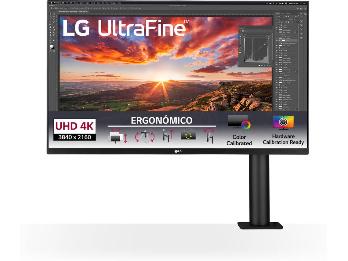 Monitor LG 32UN880-B (31.5'' - 4K - IPS - AMD FreeSync) | Worten.pt