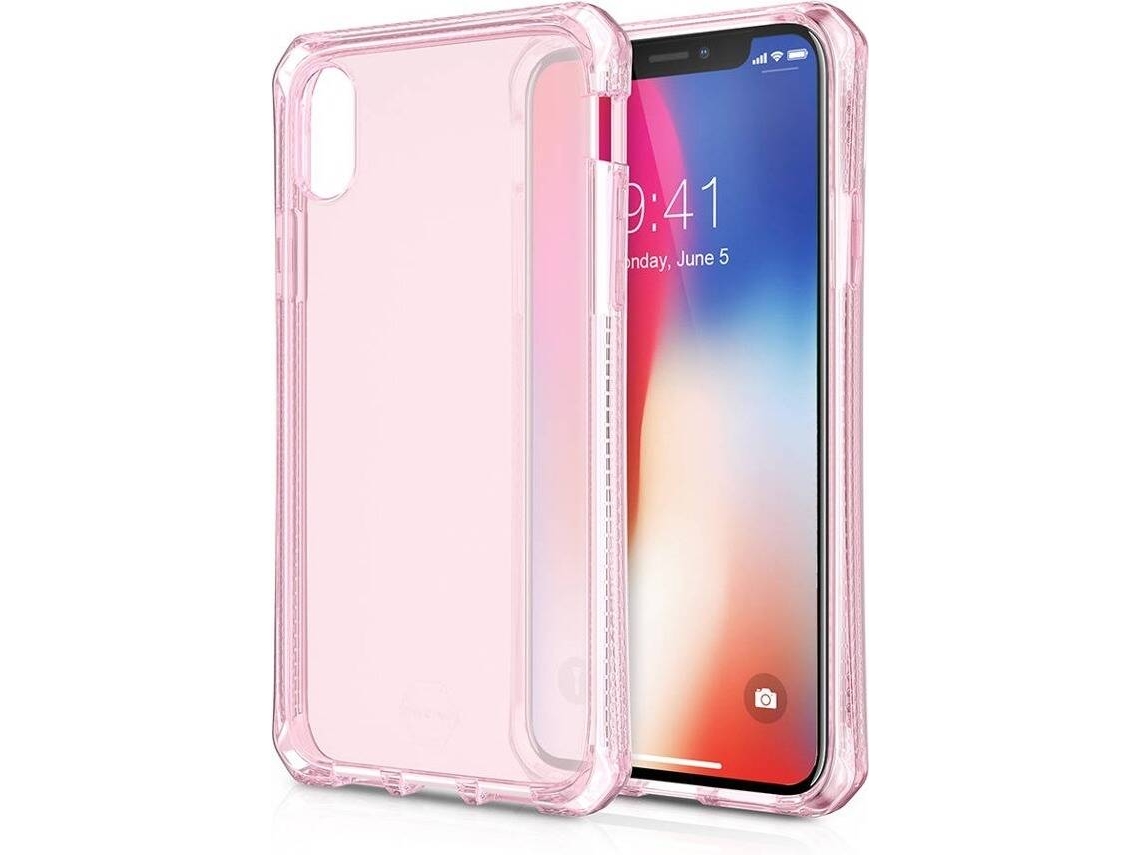 Capa iPhone X, XS ITSKINS Spectrum Rosa | Worten.pt