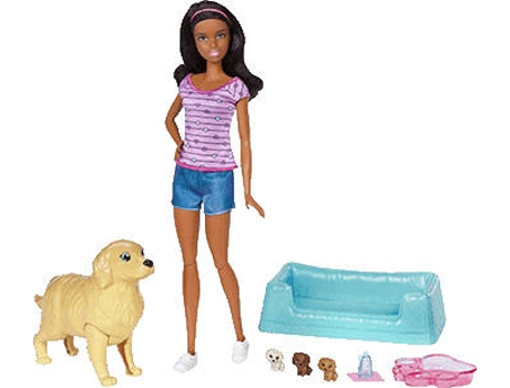 BARBIE: Newborn Pups & Pets (Idade Mínima: 4) | Worten.pt