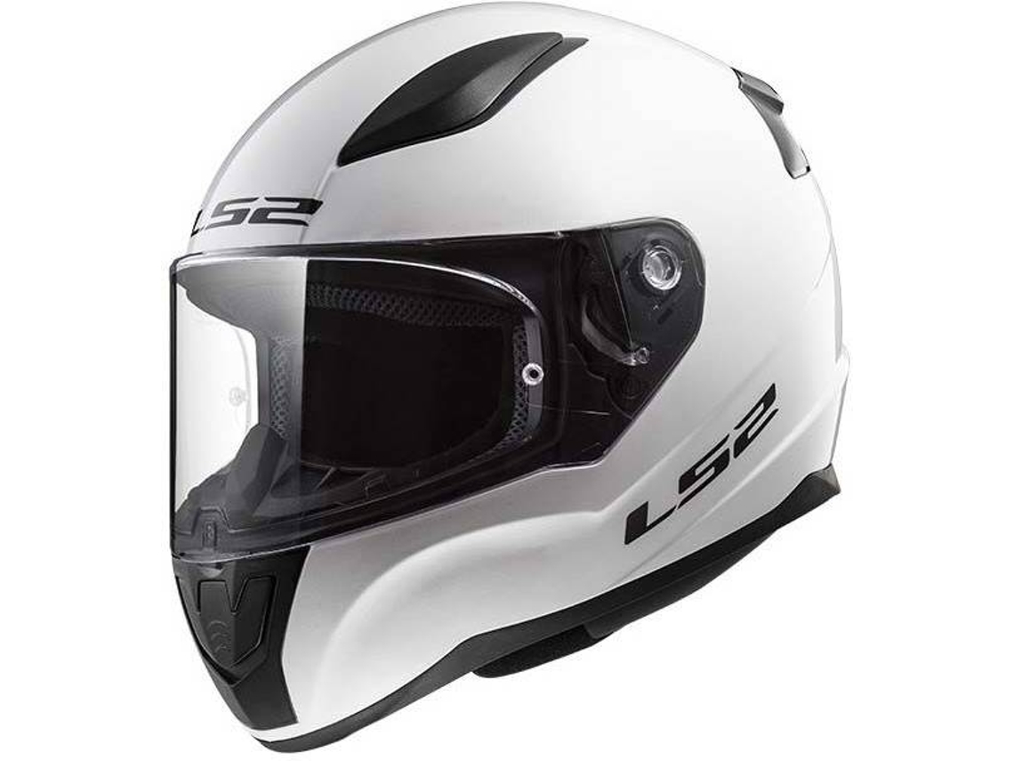 Capacete Integral LS2 FF353 Rapid Single Mono Gloss White (Tam: XXL ...
