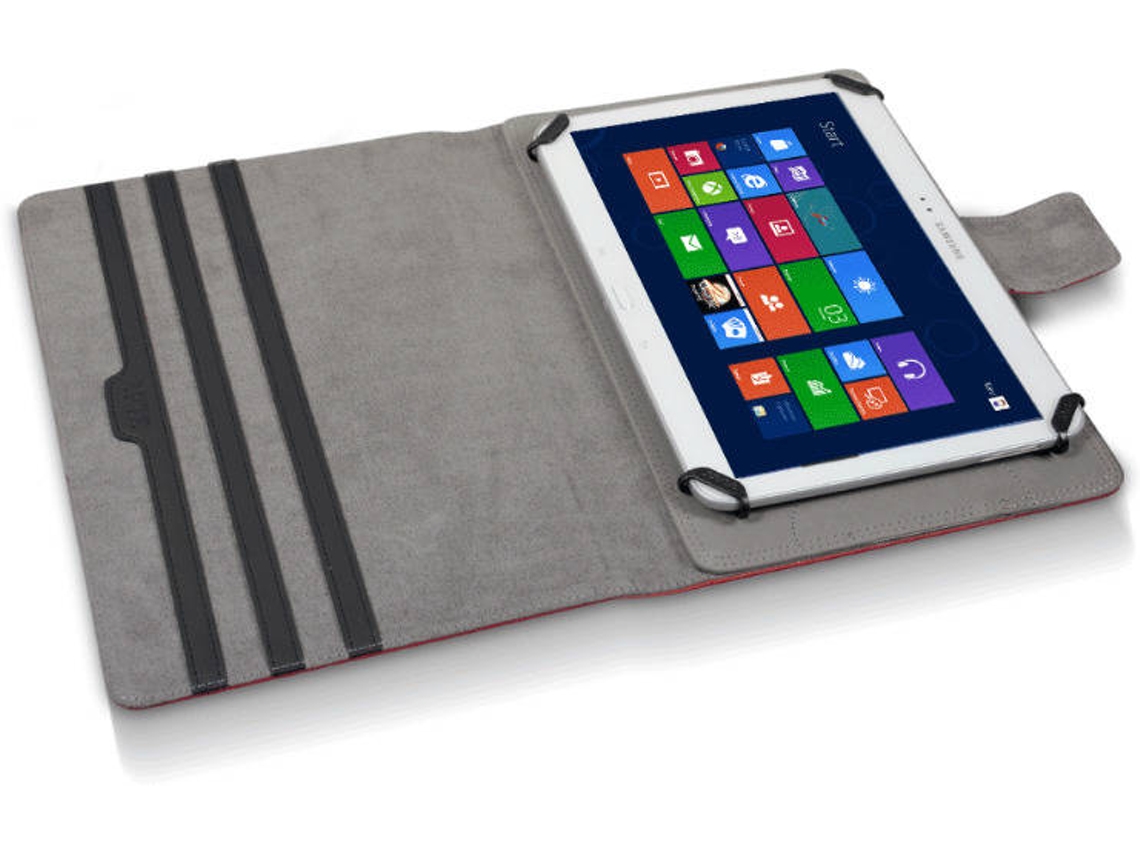 Capa Tablet Universal 10.1'' PORT 2P England Vermelho | Worten.pt