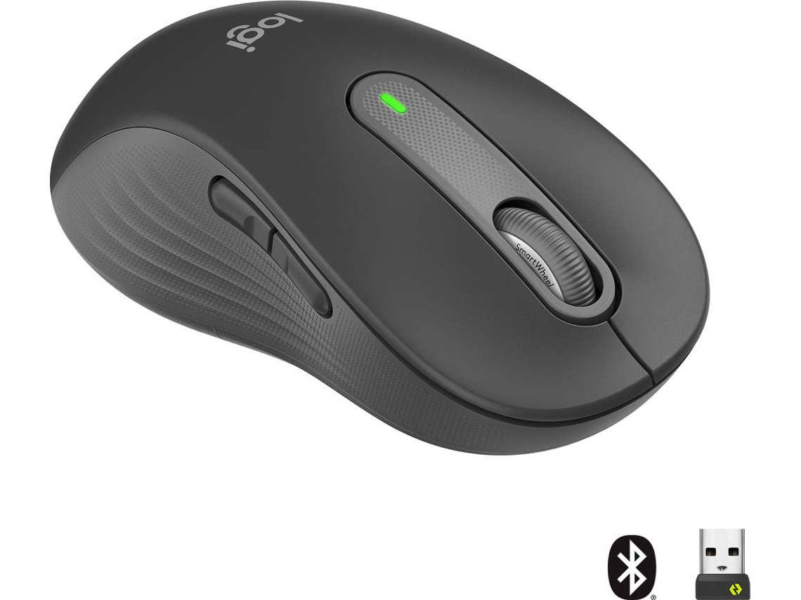 Rato LOGITECH Signature M650 L (Wireless - Regular - 2000 dpi ...