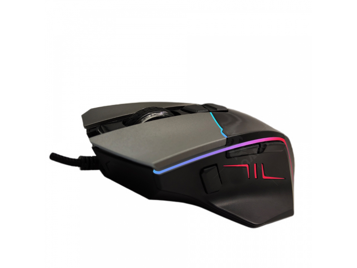 Novo 8D Chicken Mouse Dpi Ajustável Usb Com Fio De Sete Cores ...