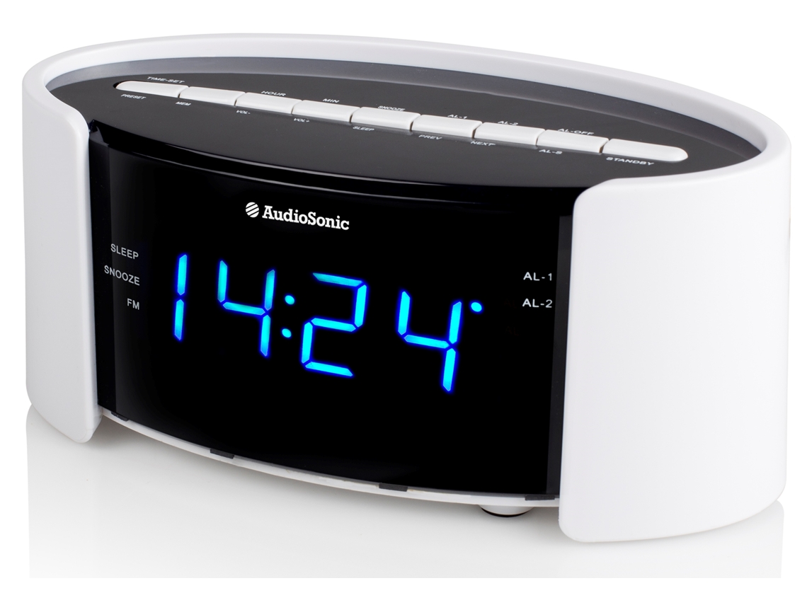 Rádio despertador AUDIOSONIC CL-1493 | Worten.pt