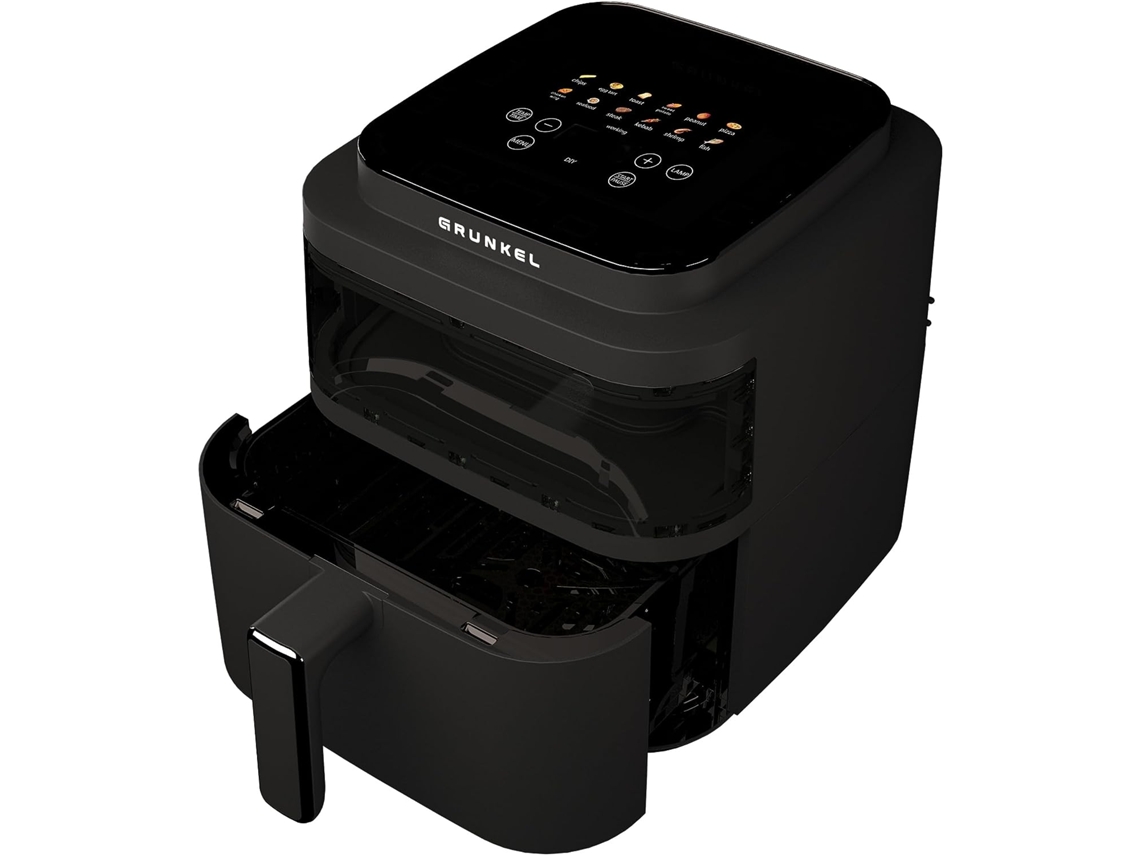 GRUNKEL Air Fryer Air Fryer Light Fryer 6L e 1400W com Painel Digital ...