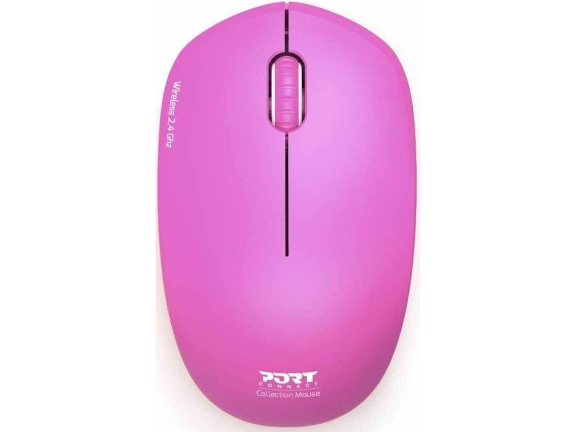 Rato PORT CONNECT Collection Mouse (Wireless - Casual - 1600 dpi - Rosa ...