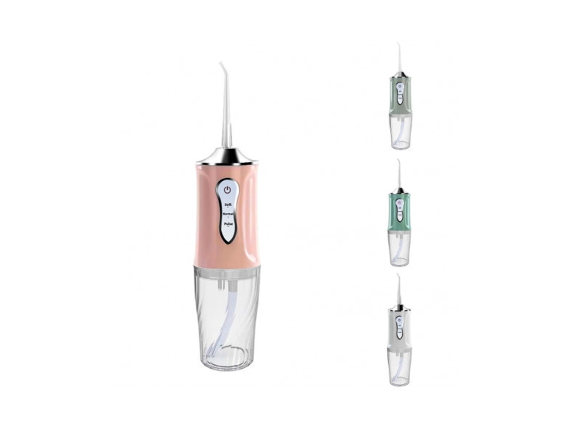 Irrigador Oral Elétrico Recarregável Rosa | Worten.pt