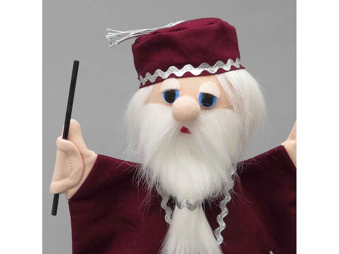 Peluche MORAVSKÁ ÚSTREDNA BRNO Wizard Hand Puppet | Worten.pt