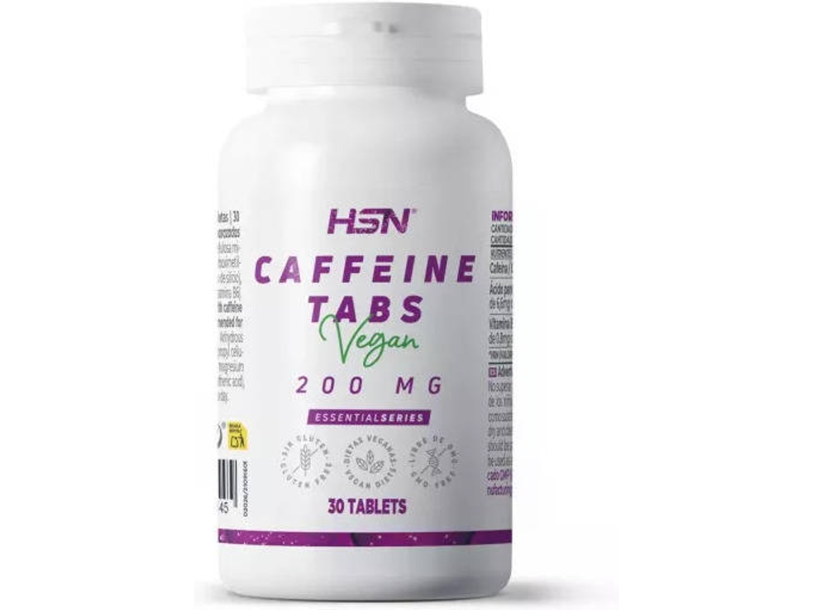 Suplemento Alimentar HSN Cafeína (30 tablets) | Worten.pt