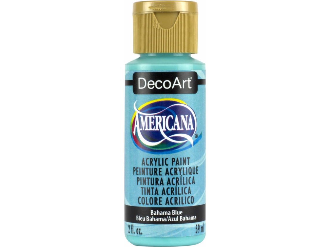 Tinta Acrílica AMERICANA Azul Bahamas (59 ml) | Worten.pt