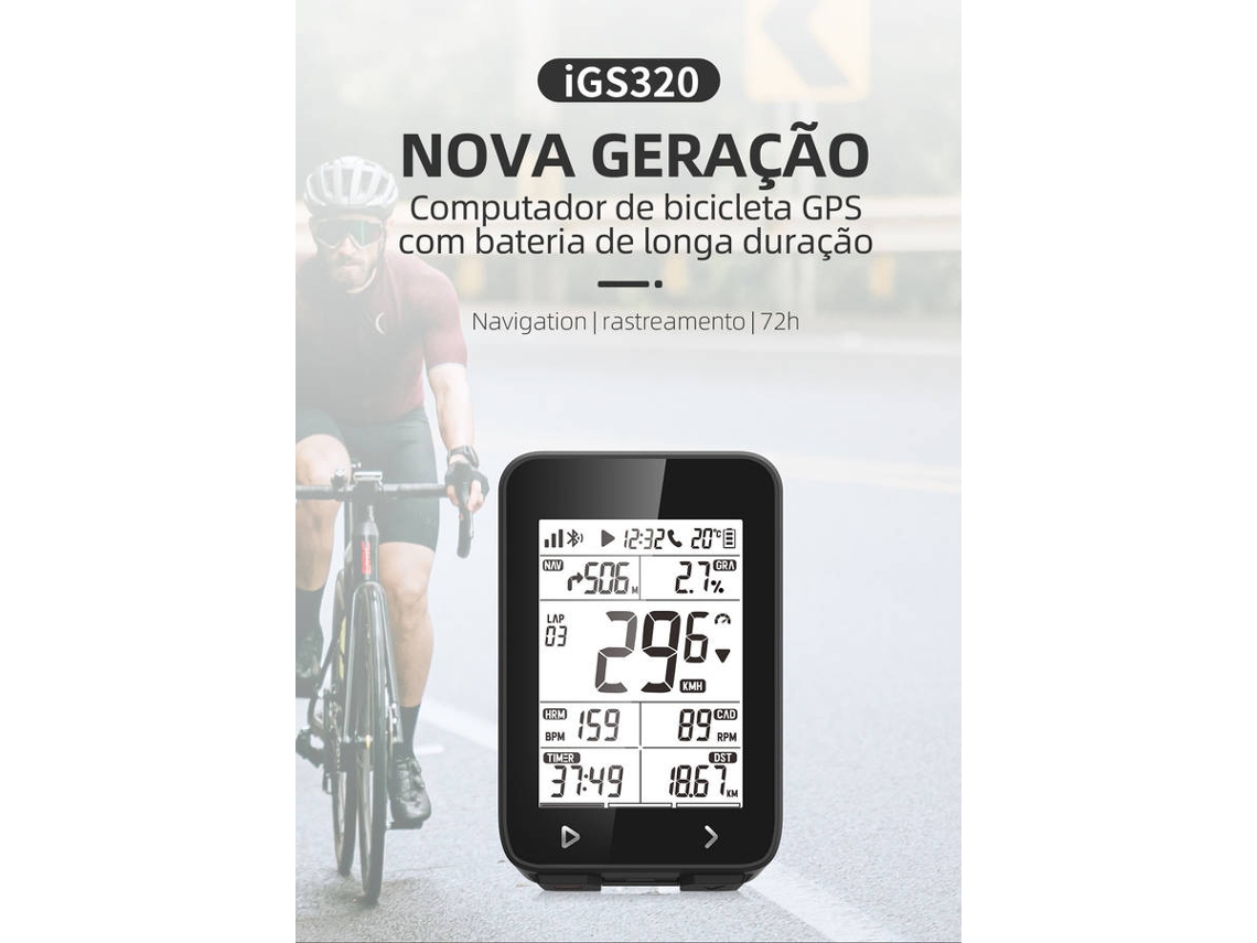 Ciclocomputador iGPSPORT iGS320 | Worten.pt