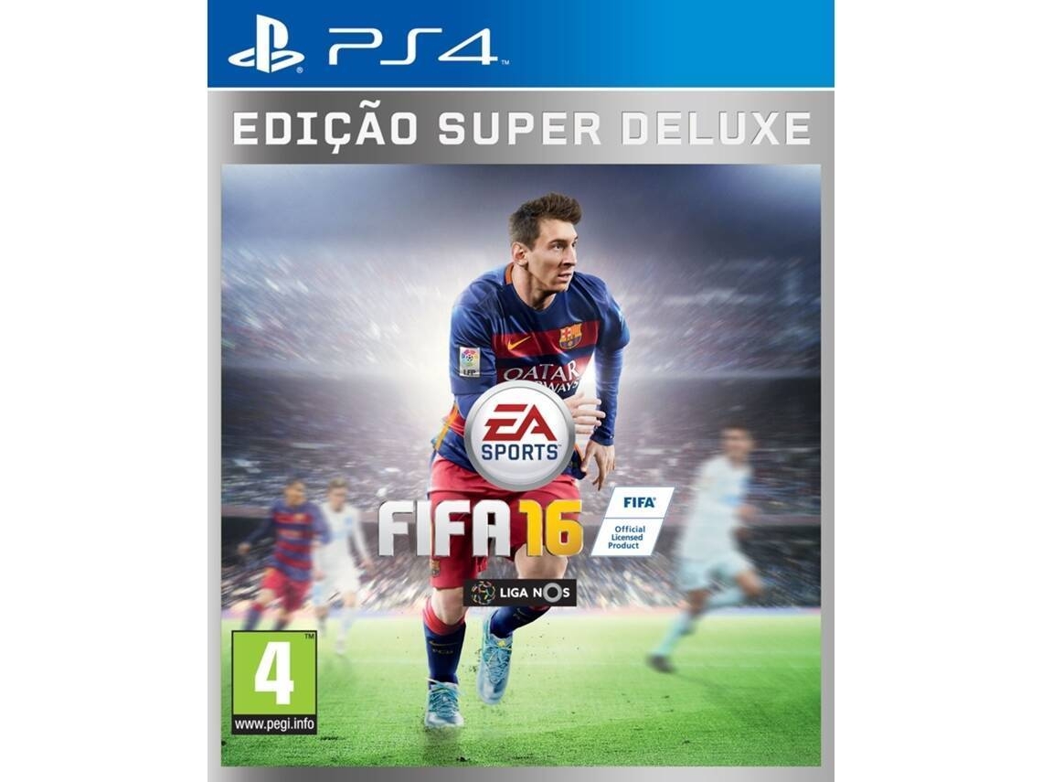 Jogo PS4 FIFA 16 (Usado - Super Deluxe Edition) | Worten.pt