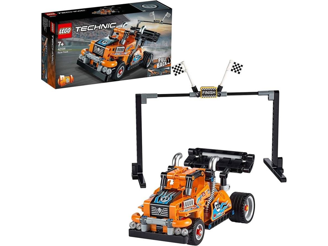 LEGO Technic: Camião de Corrida - 42104 (Idade Mínima: 7 anos) | Worten.pt