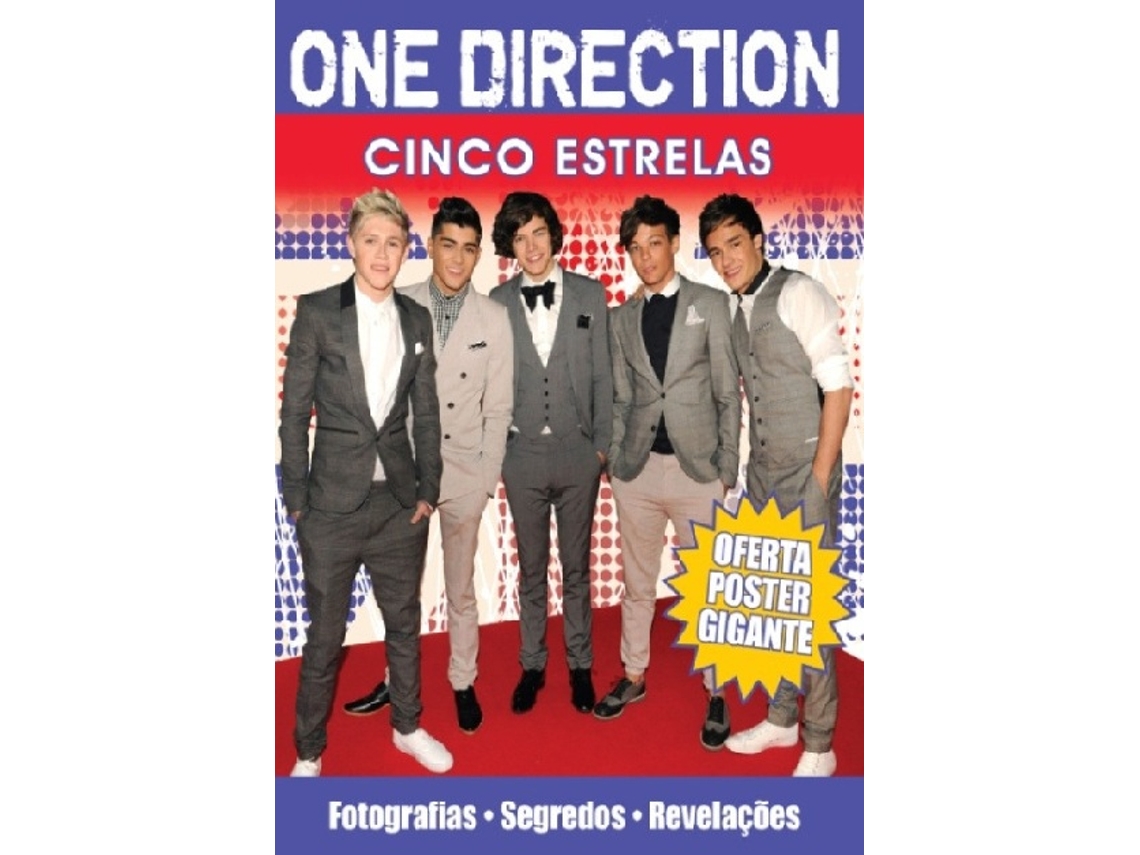 Livro One Direction Cinco Estrelas | Worten.pt