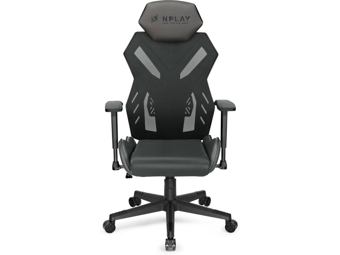 Cadeira Gaming NPLAY REIGN (Até 130 kg - Elevador a Gás Classe 4 ...