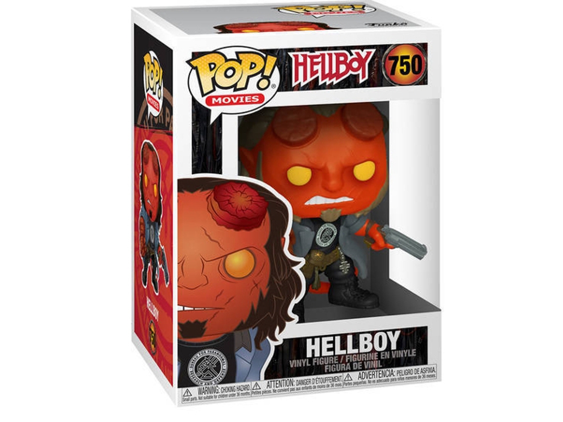 Figura FUNKO Pop! Movies: Hellboy - Hellboy w/ Bprd Tee | Worten.pt