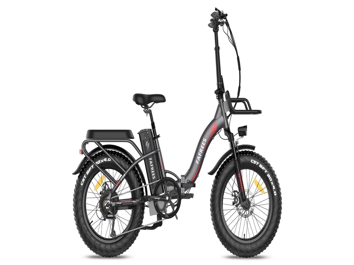 FAFREES F20 Max Bicicleta Elétrica 500W 1080Wh 110Km Autonomia Cinza ...