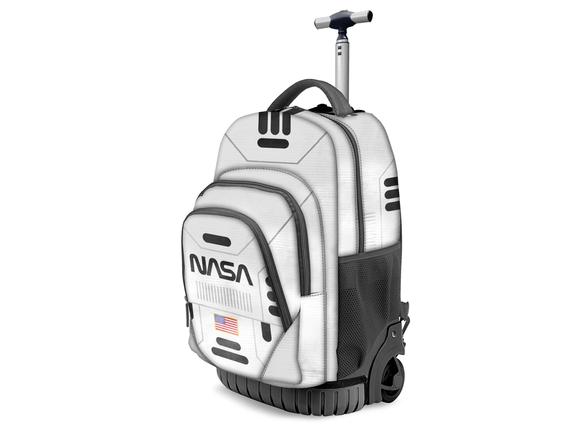 Mochila KARACTERMANIA Nasa Spaceship Trolley Gts Fan Branca | Worten.pt
