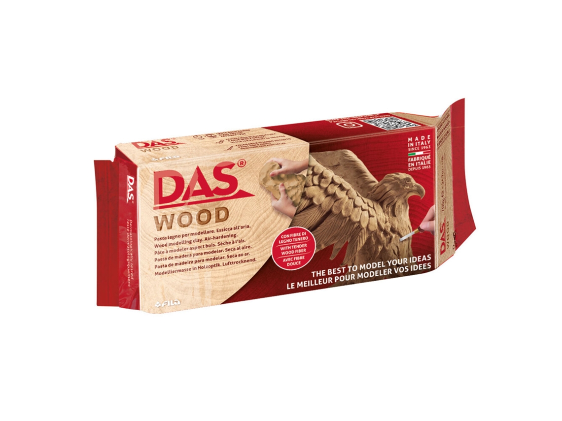 Pasta para Modelar DAS 700 g Madeira | Worten.pt