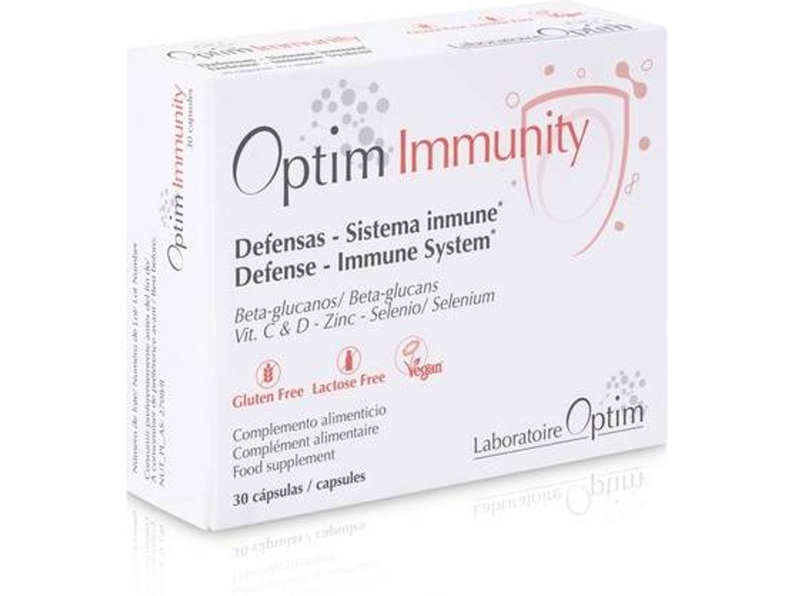 Suplemento Alimentar OPTIM LABORATOIRE Optim Immunity (30 cápsulas ...