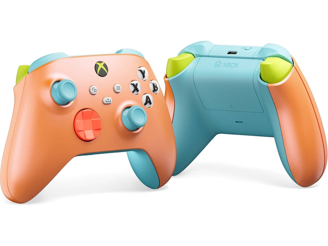 Comando Xbox Sunkissed Vibes Special Edition (Wireless - Laranja ...
