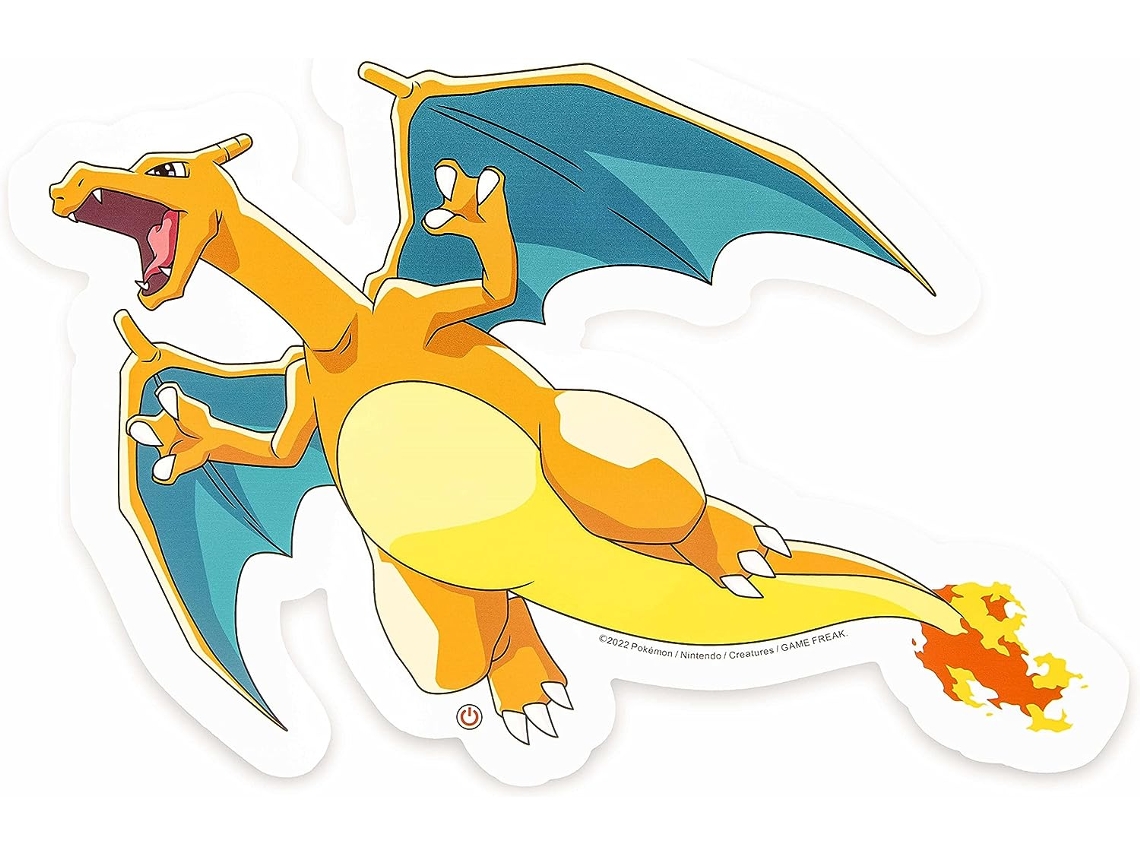 Lâmpada Charizard Pokemon Light-Up Neon Style 30 Cms | Worten.pt