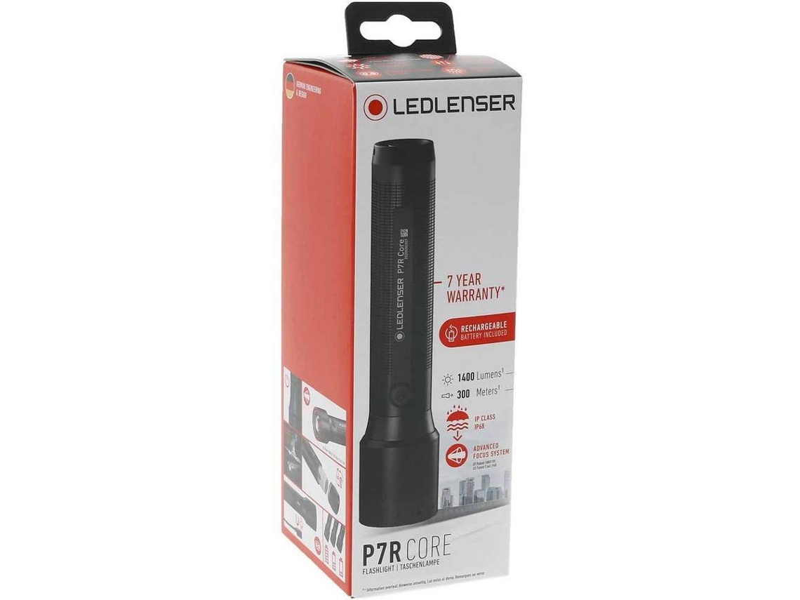 Lanterna Para Campismo LED LENSER P7R Core (1400 Lumens) | Worten.pt