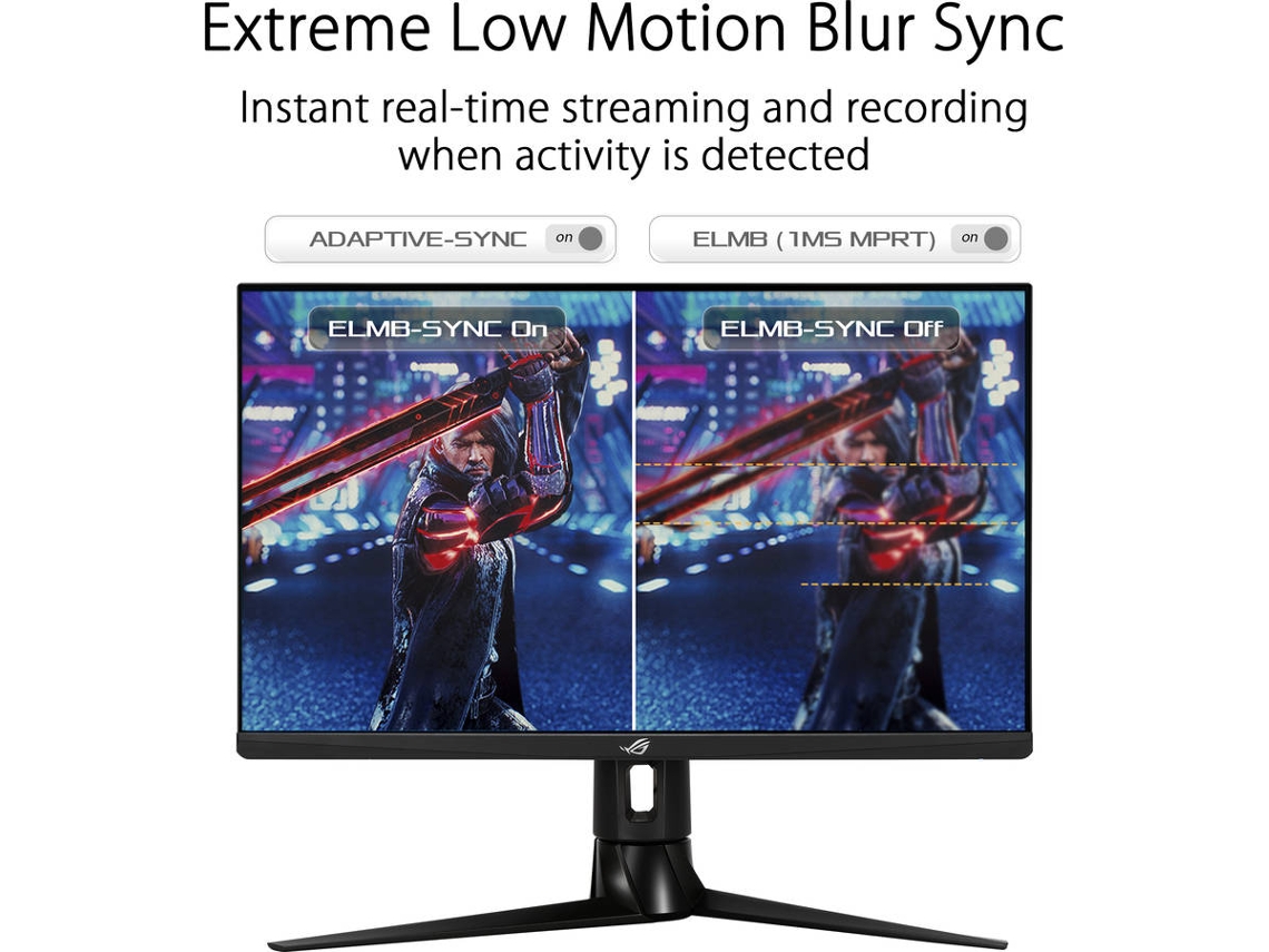 Monitor Gaming ASUS Rog Strix XG27AQ (27'' - 1 ms - 170 Hz - NVIDIA G ...