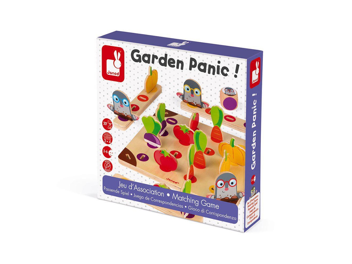 Janod Matching Game Garden Panic | Worten.pt
