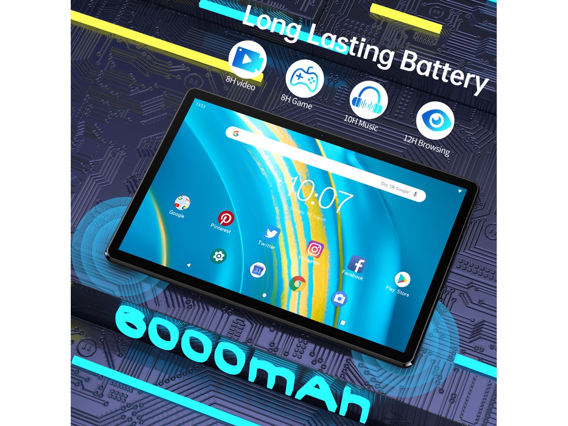 Tablet PRITOM M30 (10'' - 64 GB - 3 GB RAM - Wi-Fi - Preto) | Worten.pt