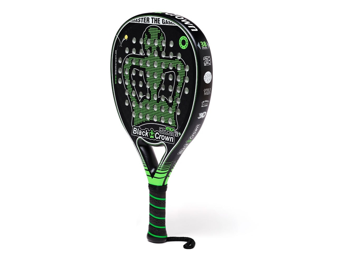 Raquetes de Padel BLACK CROWN Piton attack 12k plus | Worten.pt