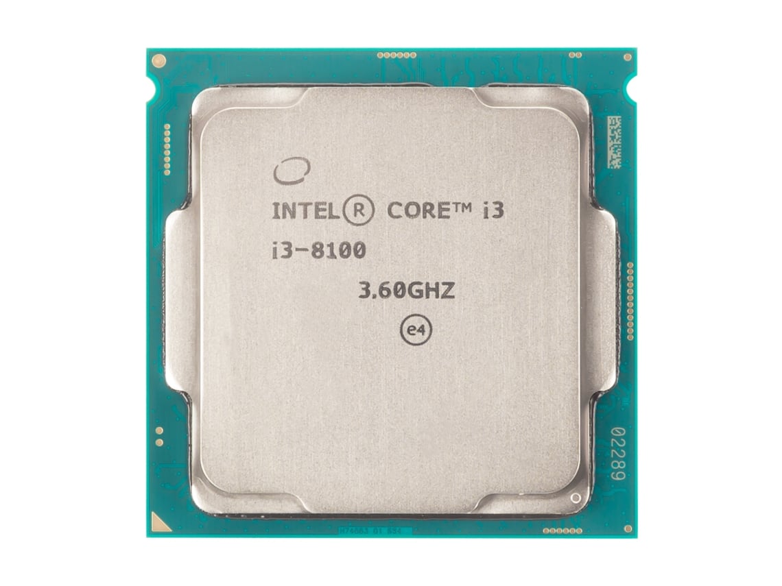 Processador INTEL-Core i3-8100 (Socket LGA1151 - Quad-Core - 3.6 GHz ...