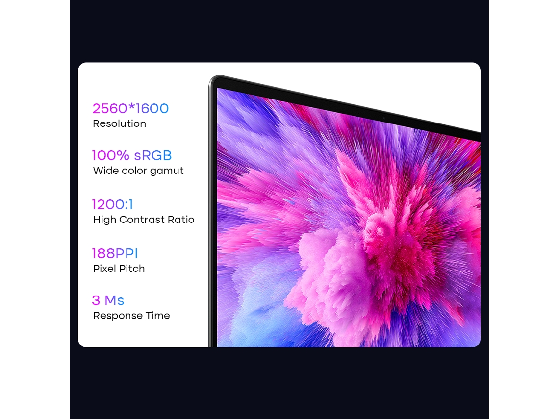 Portátil Gaming NINKEAR A16 Amd Ryzen 7 7735Hs 16'' 2,5K 165Hz Wifi6 ...