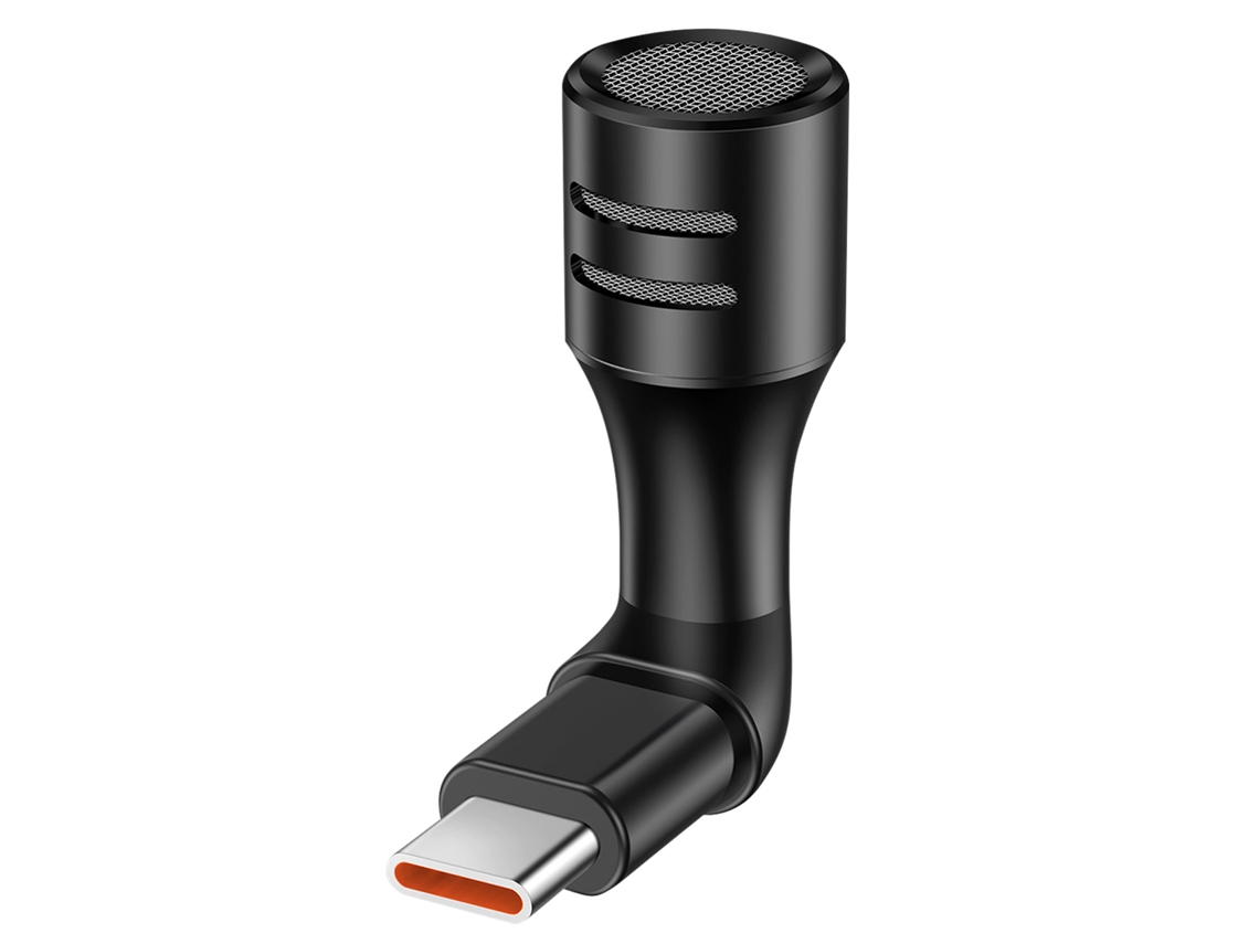 Microfone Usb-C Redução de Ruído E Som Omnidireccional Ultra-Compacto ...