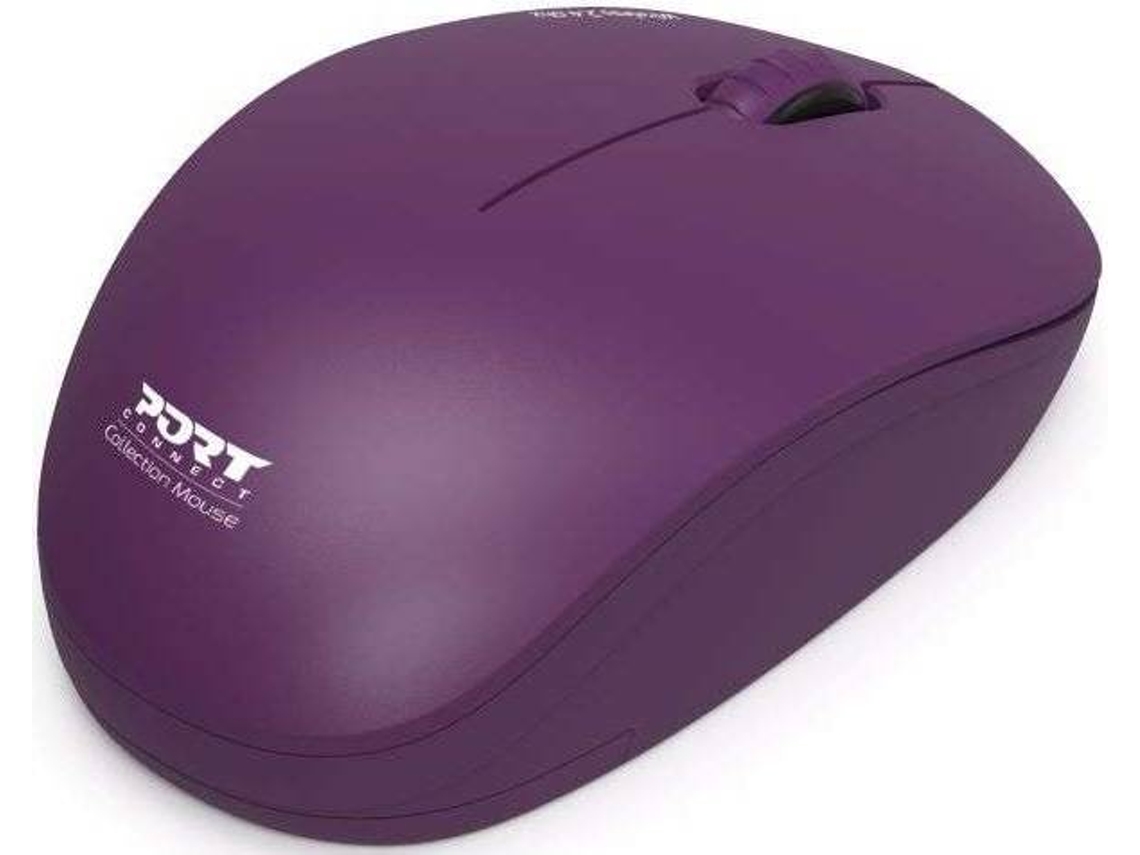 Rato PORT CONNECT Collection Mouse (Wireless - Casual - 1600 dpi - Roxo ...