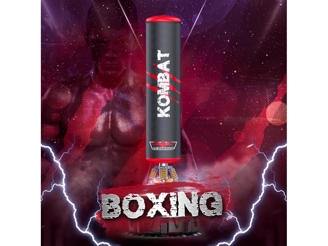 Saco de Boxe de Chão com Base de Areia e Água para Treinamento de Boxe ...