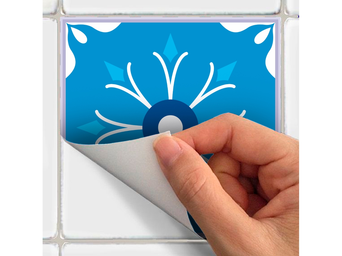 Autocolante de Parede AMBIANCE STICKER 9 Stickers Carrelages Azulejos ...