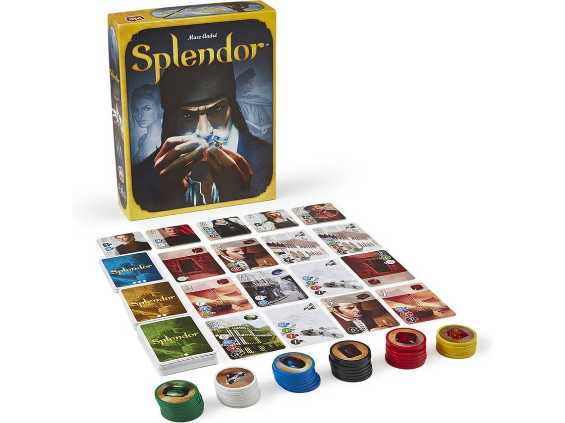 Jogo de Tabuleiro ASMODEE Splendor (Idade Mínima: 10) | Worten.pt